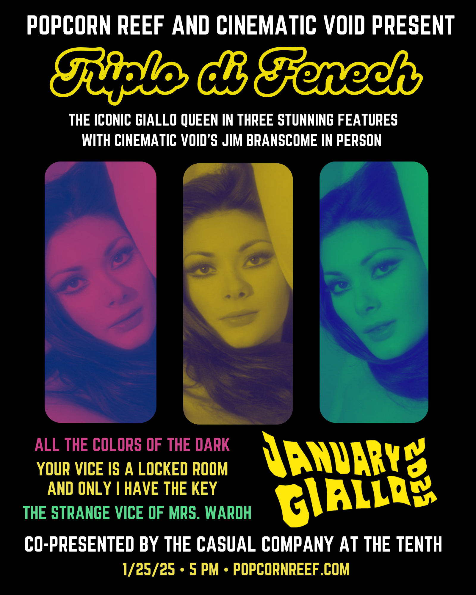 January Giallo 2025: TRIPLO DI FENECH with Cinematic Void’s Jim Bransc ...